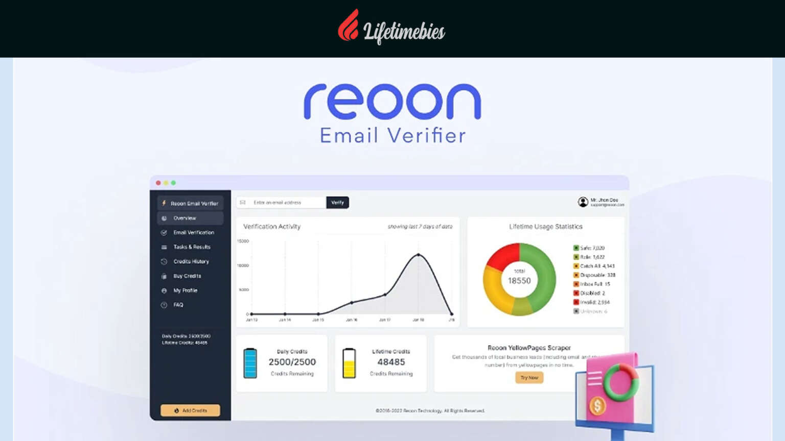 Reoon Email Verifier Lifetime Deal $79 | Best Email Verification Tool