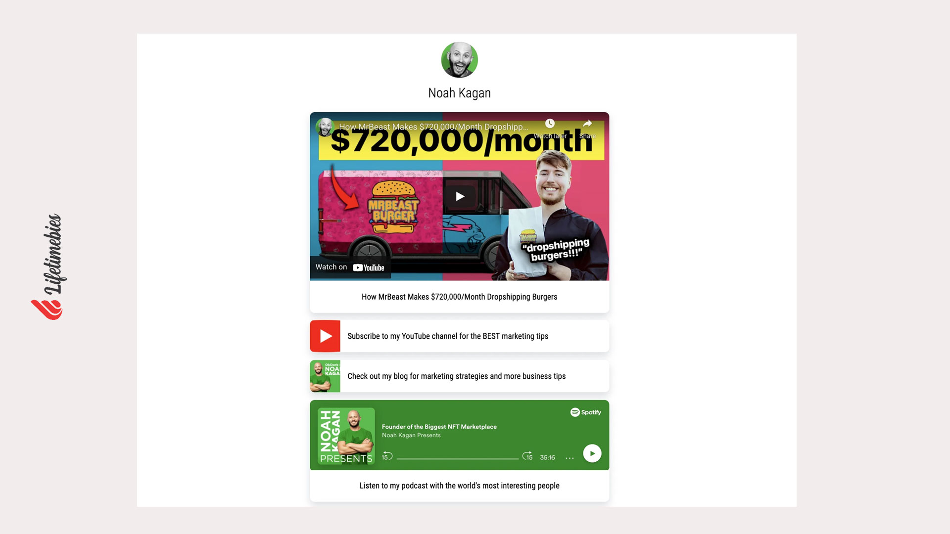 SleekBio Lifetime Deal $9 | Beautiful Link for Social Media Bio