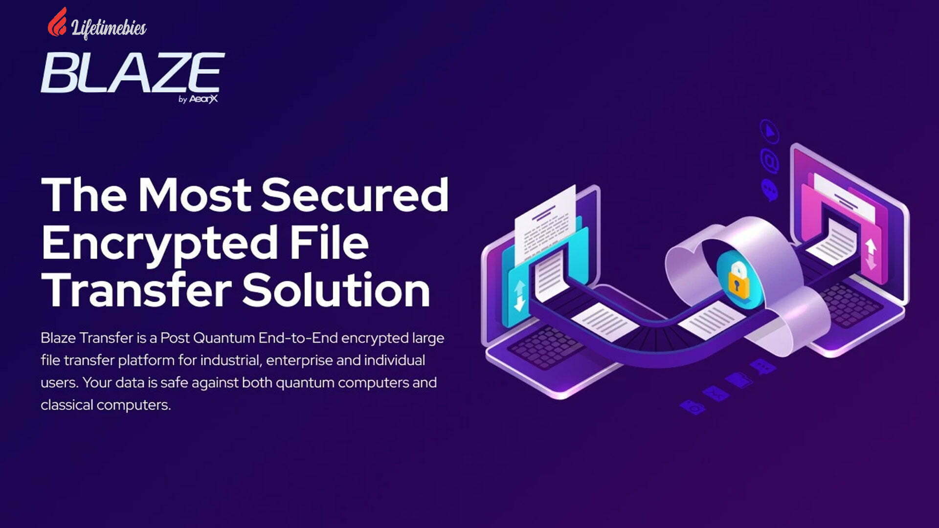 BLAZE Lifetime Deal $19 | Next Level Security In File Sharing