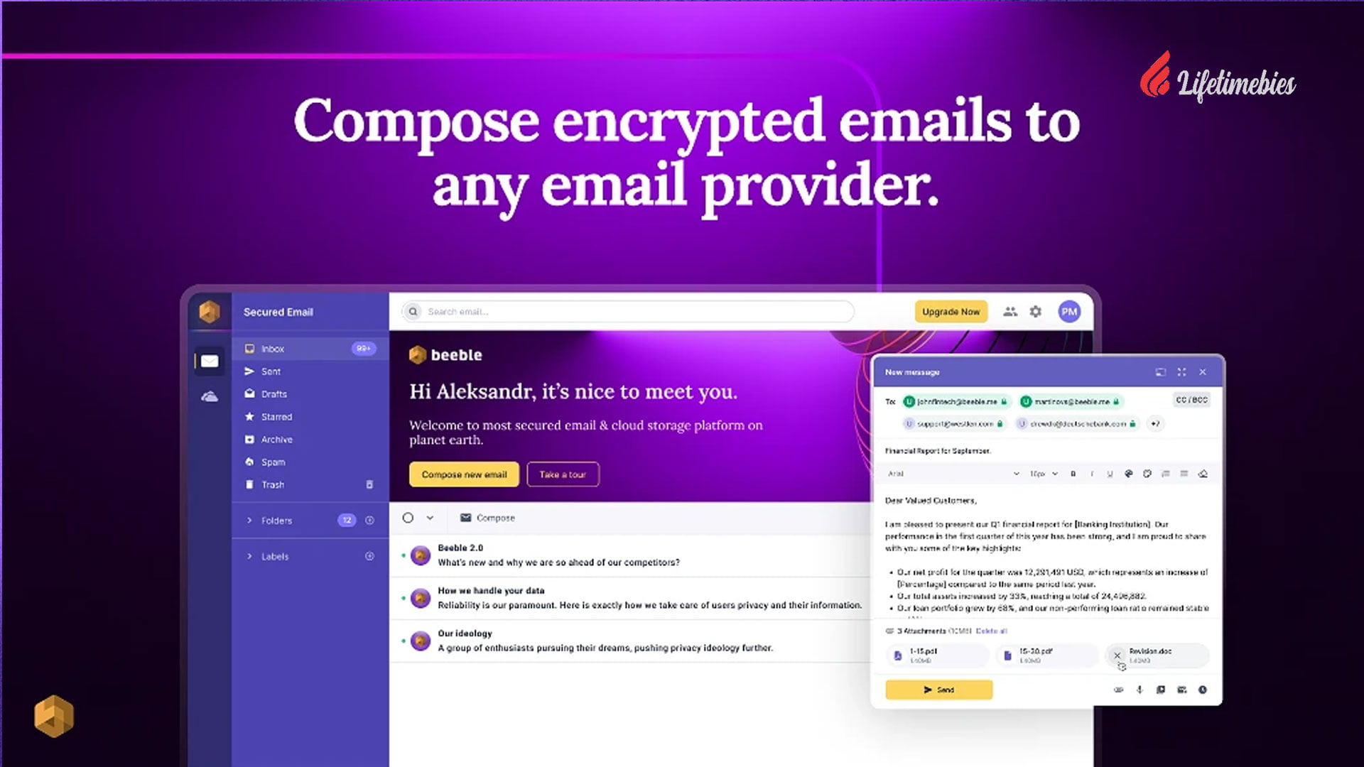 Beeble Lifetime Deal $39 | Protect Your Data Secure